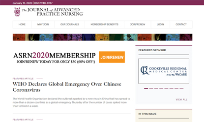 THE JOURNAL OF NURSING | NURSING JOURNALS | JOURNAL OF ADVANCED ...